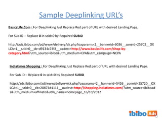 Deeplink help guide | PPT