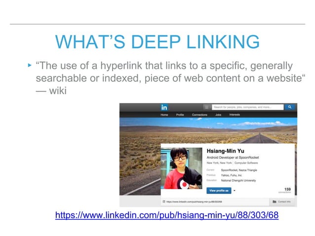 Mobile Deep linking | PPT