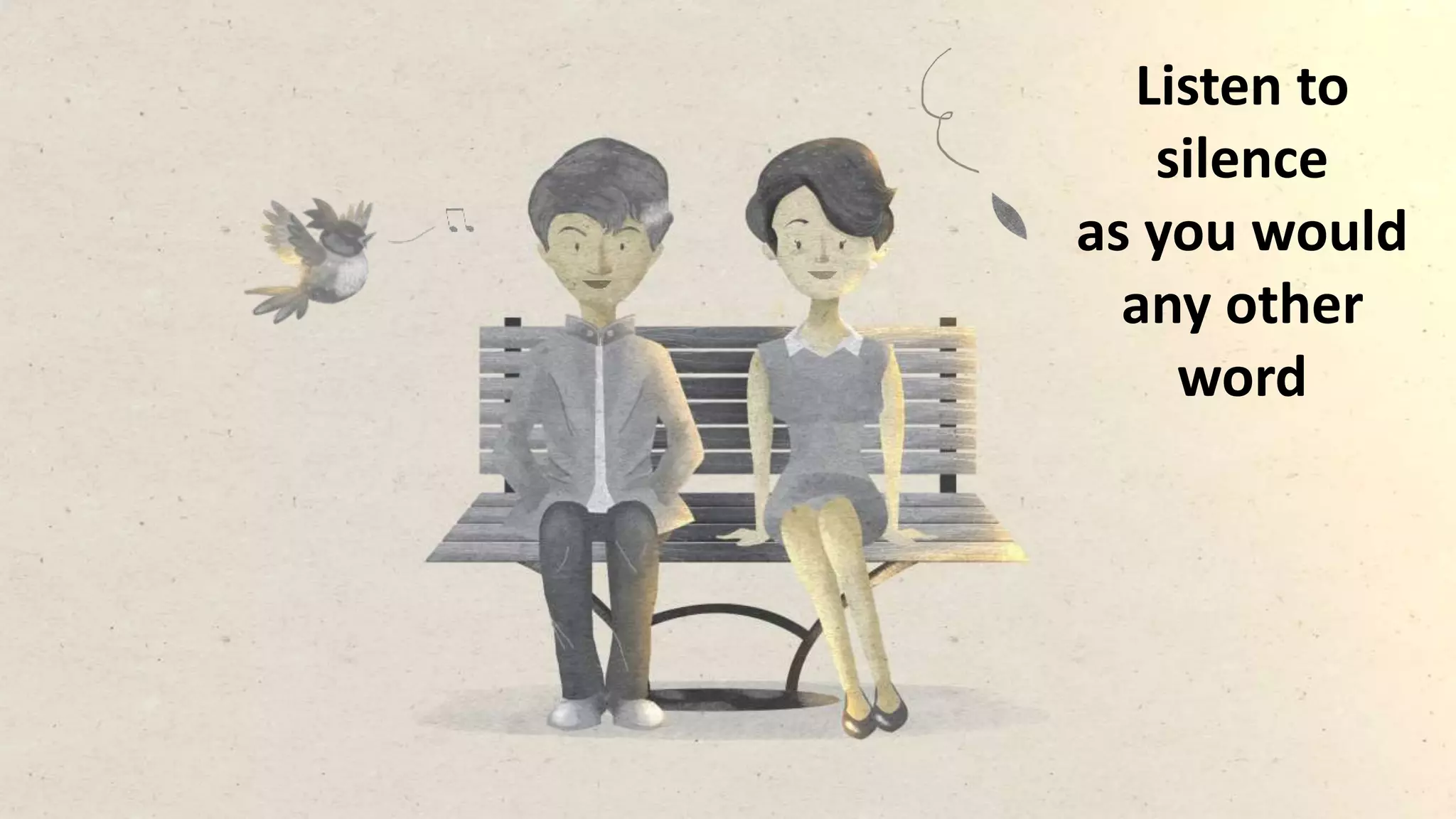 Deep Listening - Impact beyond words | PPT