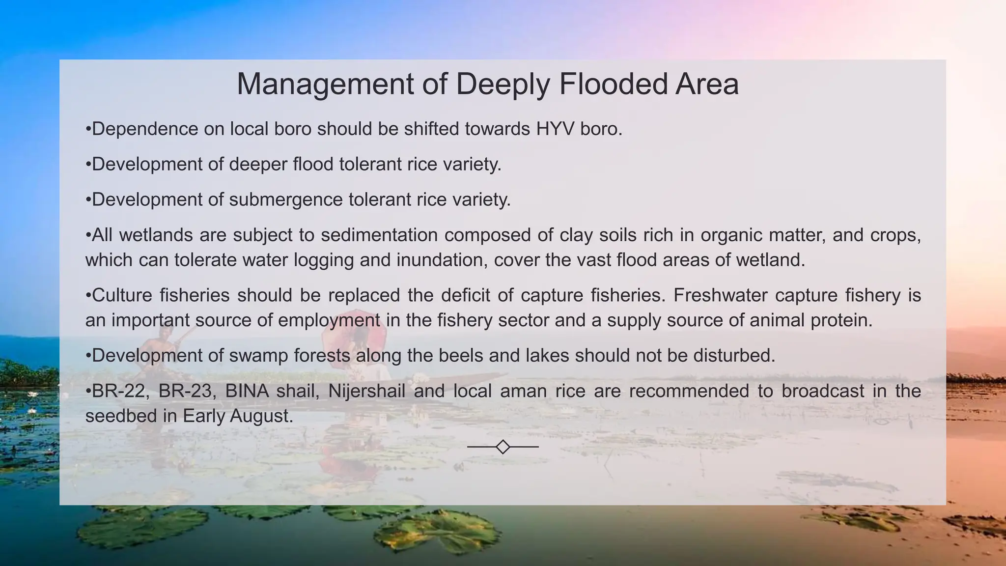 Deeply flooded soil in Bangladesh.pptx