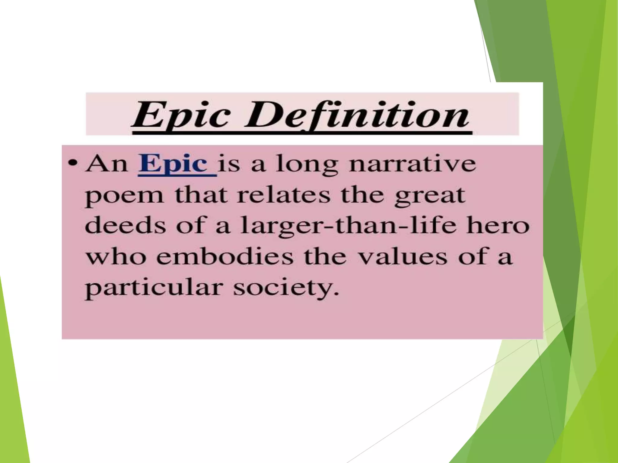 Epic | PPTX