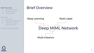 Deep MIML Network | PPT