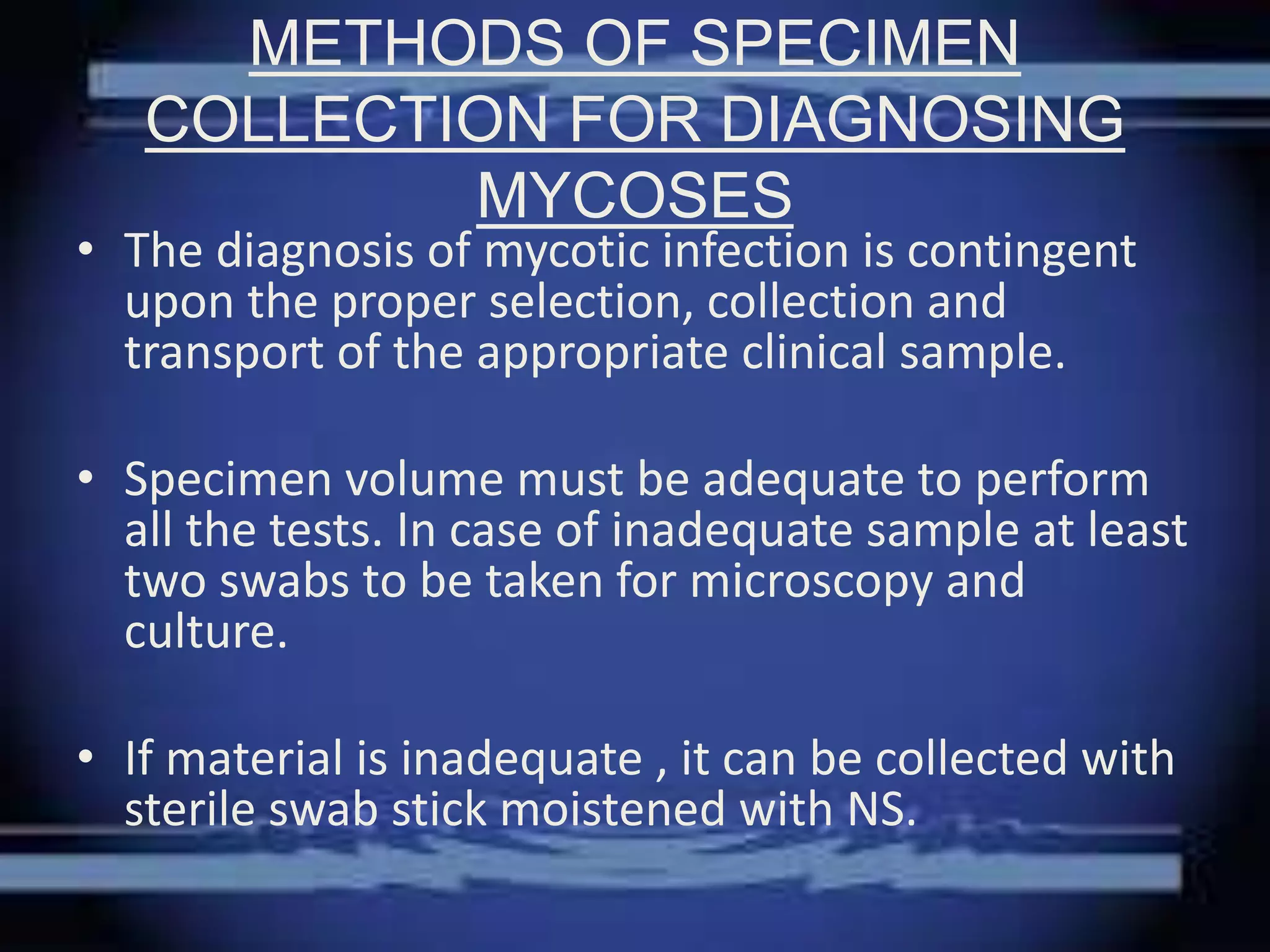 Deep mycoses | PPTX