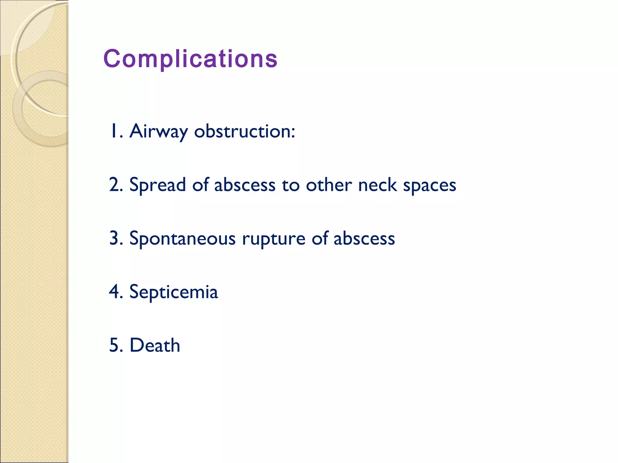 Deep neck infection | PPT