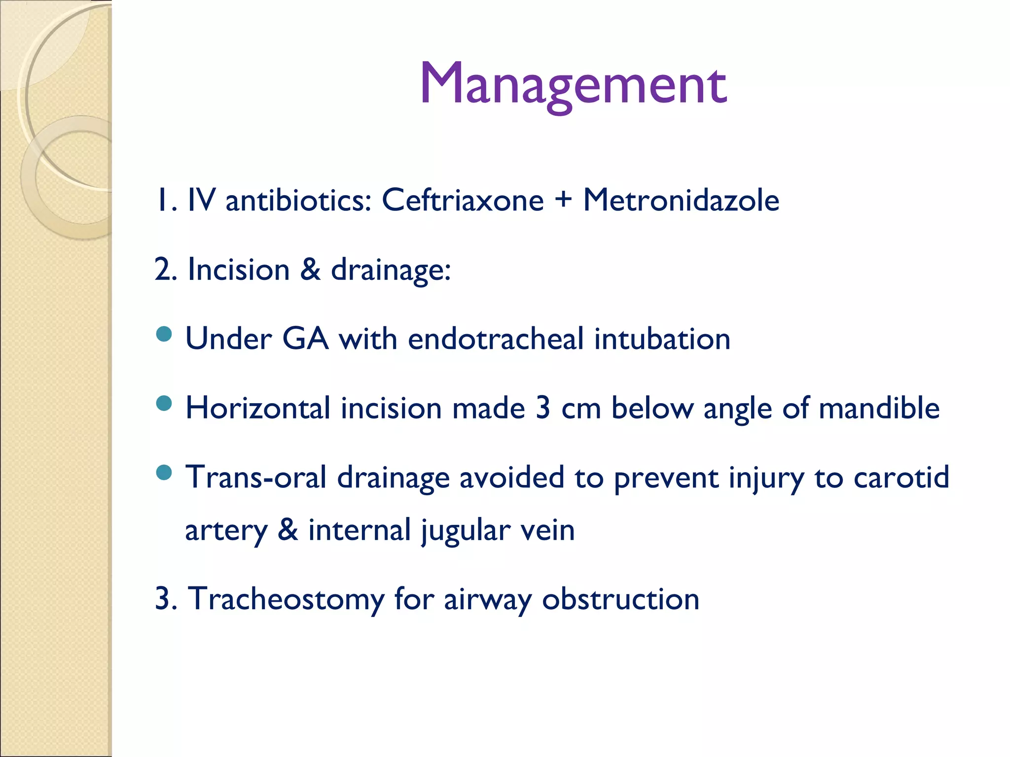 Deep neck infection | PPT