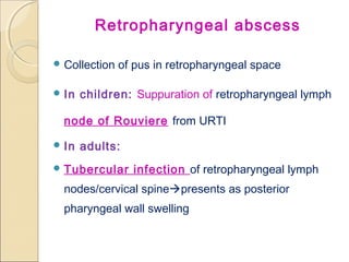 Deep neck infection | PPT