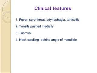 Deep neck infection | PPT