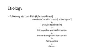 Deep neck space infection ENT REVISION NOTES | PPTX