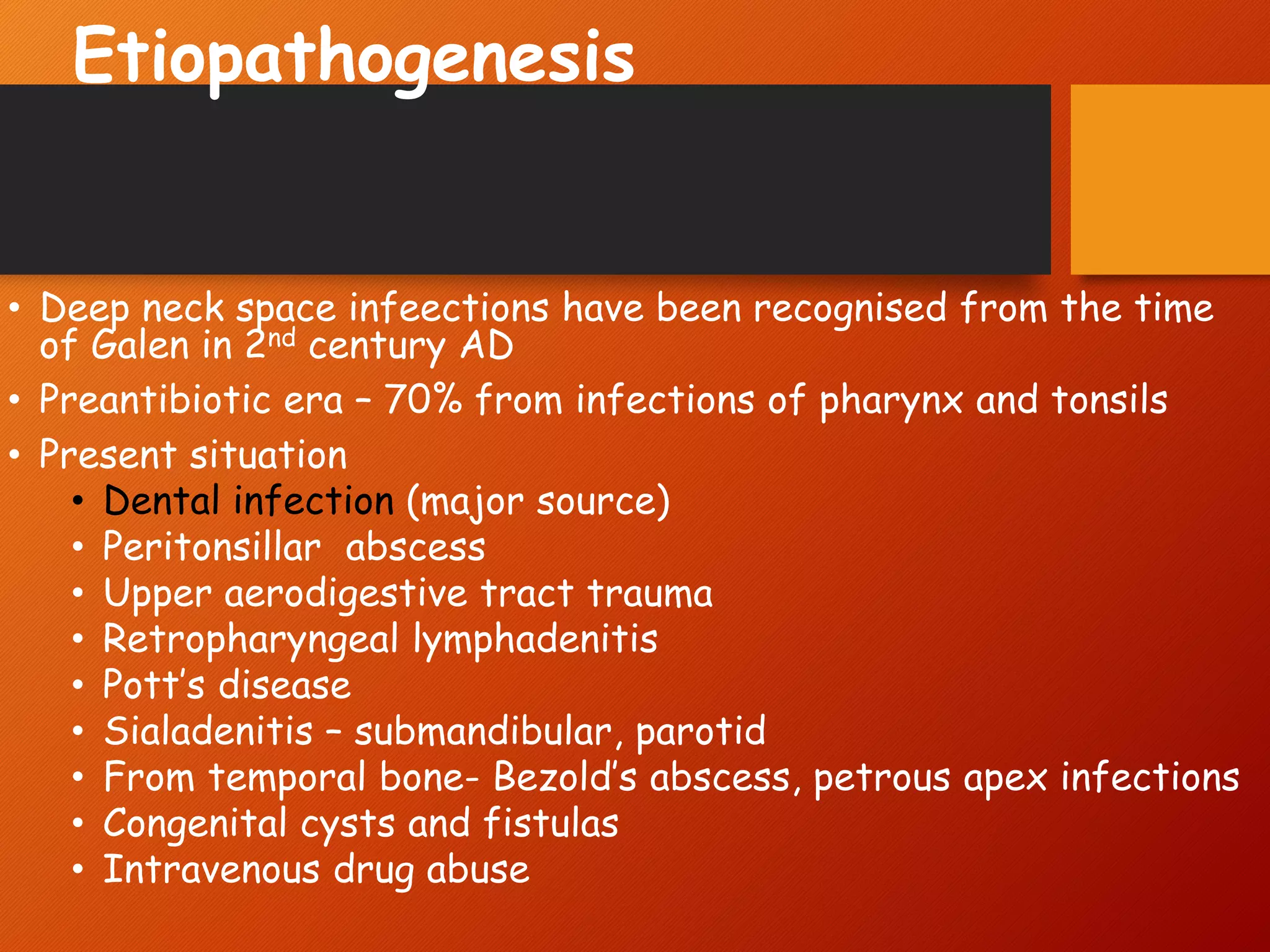DEEP NECK SPACE INFECTIONS - DR ADITYA GOEL (MS-ENT) | PPTX