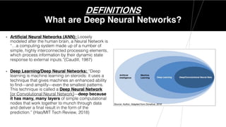 Deep Neural Networks for Machine Learning | PPT