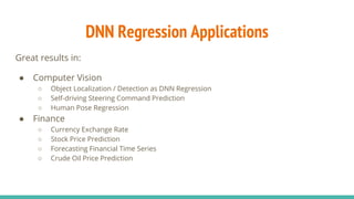 Deep Neural Network Regression at Scale in Spark MLlib | PPT