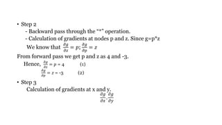 Deep neural networks & computational graphs | PPT