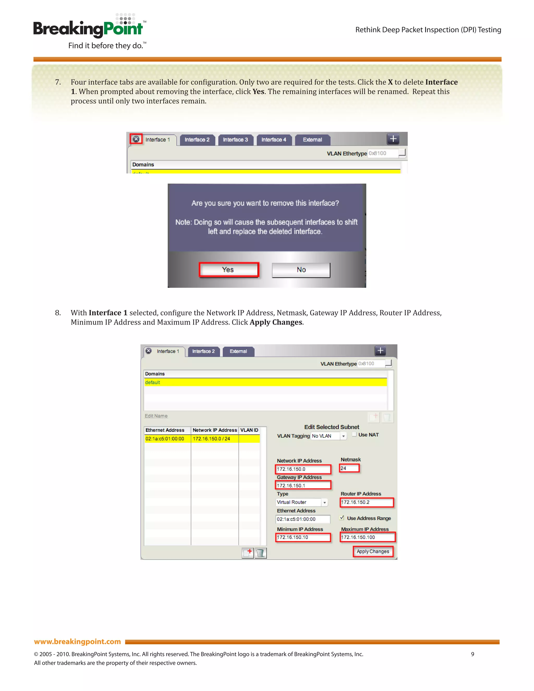 Deep Packet Inspection (DPI) Test Methodology | PDF