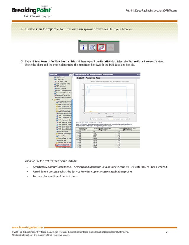 Deep Packet Inspection (DPI) Test Methodology | PDF