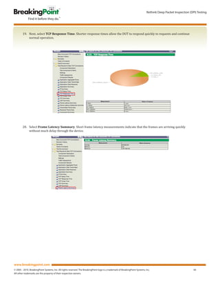 Deep Packet Inspection (DPI) Test Methodology | PDF