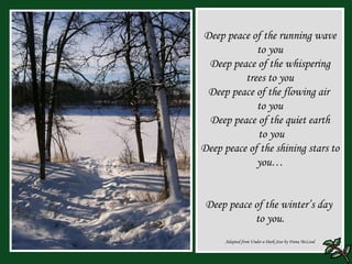 Winter's Deep Peace | PPT