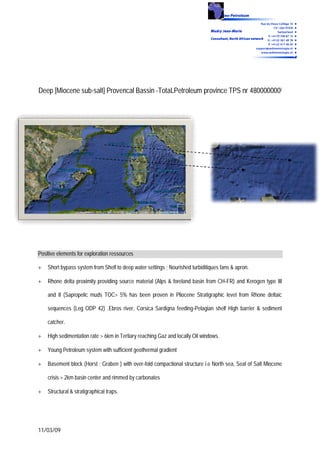 Deepprovencalbassin | PDF