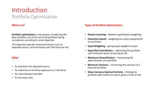 Deep reinforcement for portfolio management | PPTX
