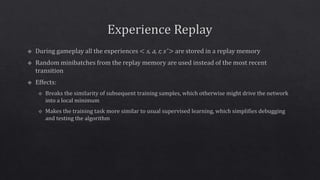 Deep Reinforcement Learning | PPT