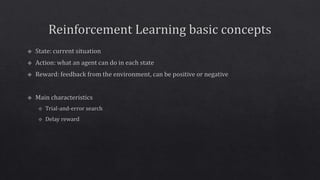 Deep Reinforcement Learning | PPTX | Artificial Intelligence | Technology & Computing