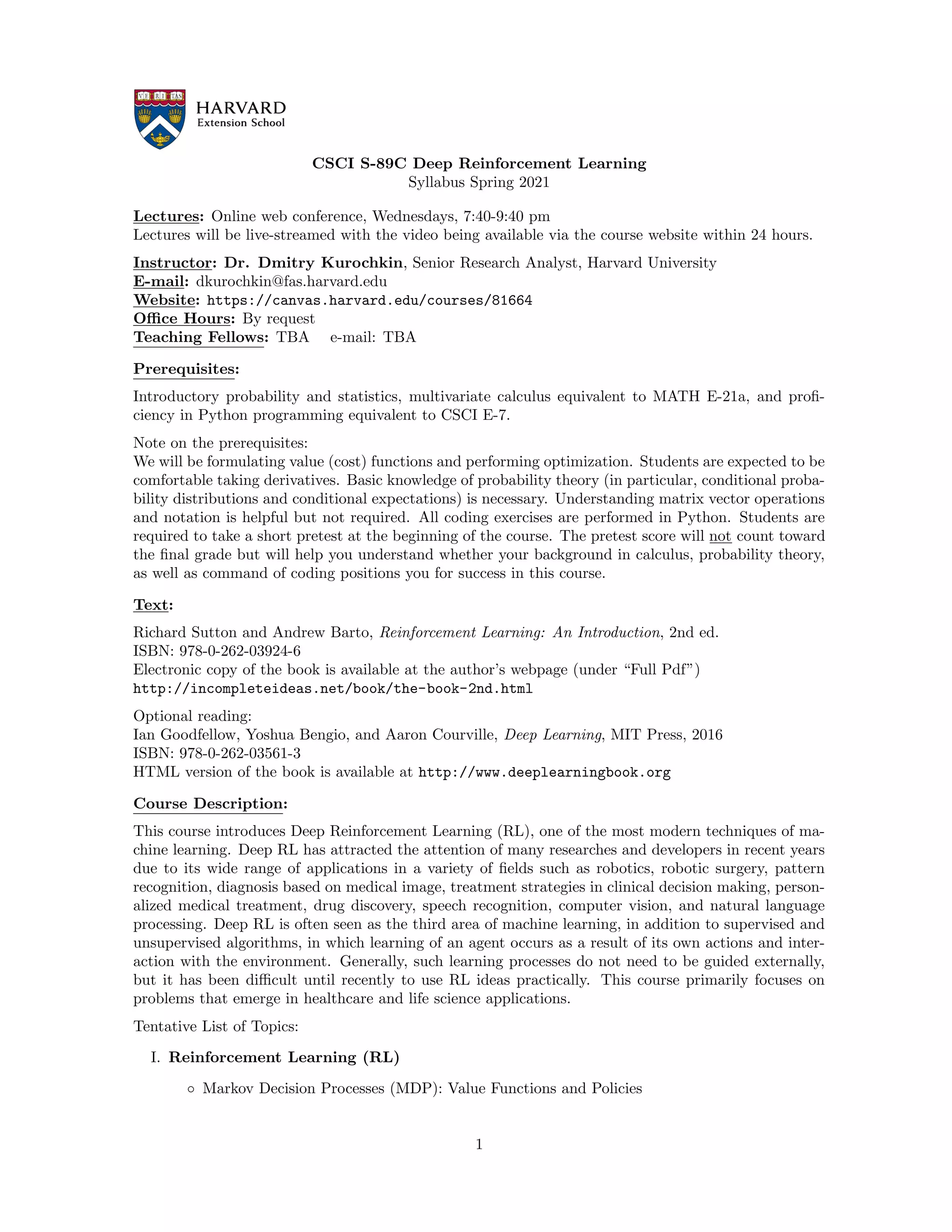 Deep reinforcement learning | PDF | Educational Assessment | Education