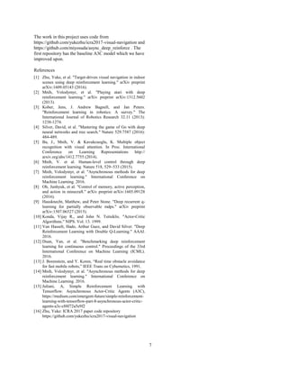 Deep Reinforcement Learning for Visual Navigation | PDF | Home Entertainment Systems | Consumer ...