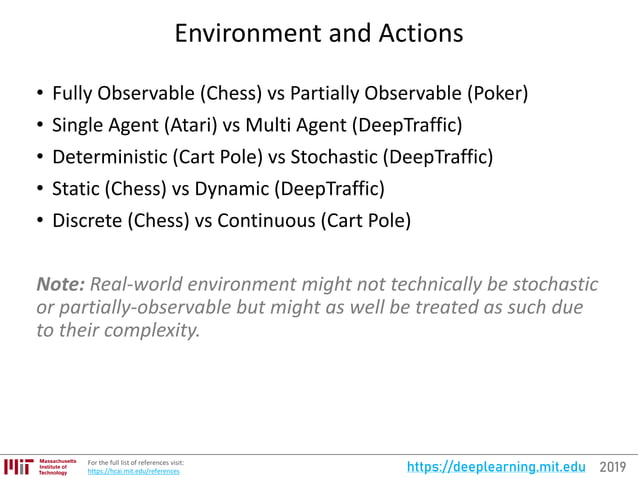 MIT 6.S091: Introduction to Deep Reinforcement Learning (Deep RL) by ...