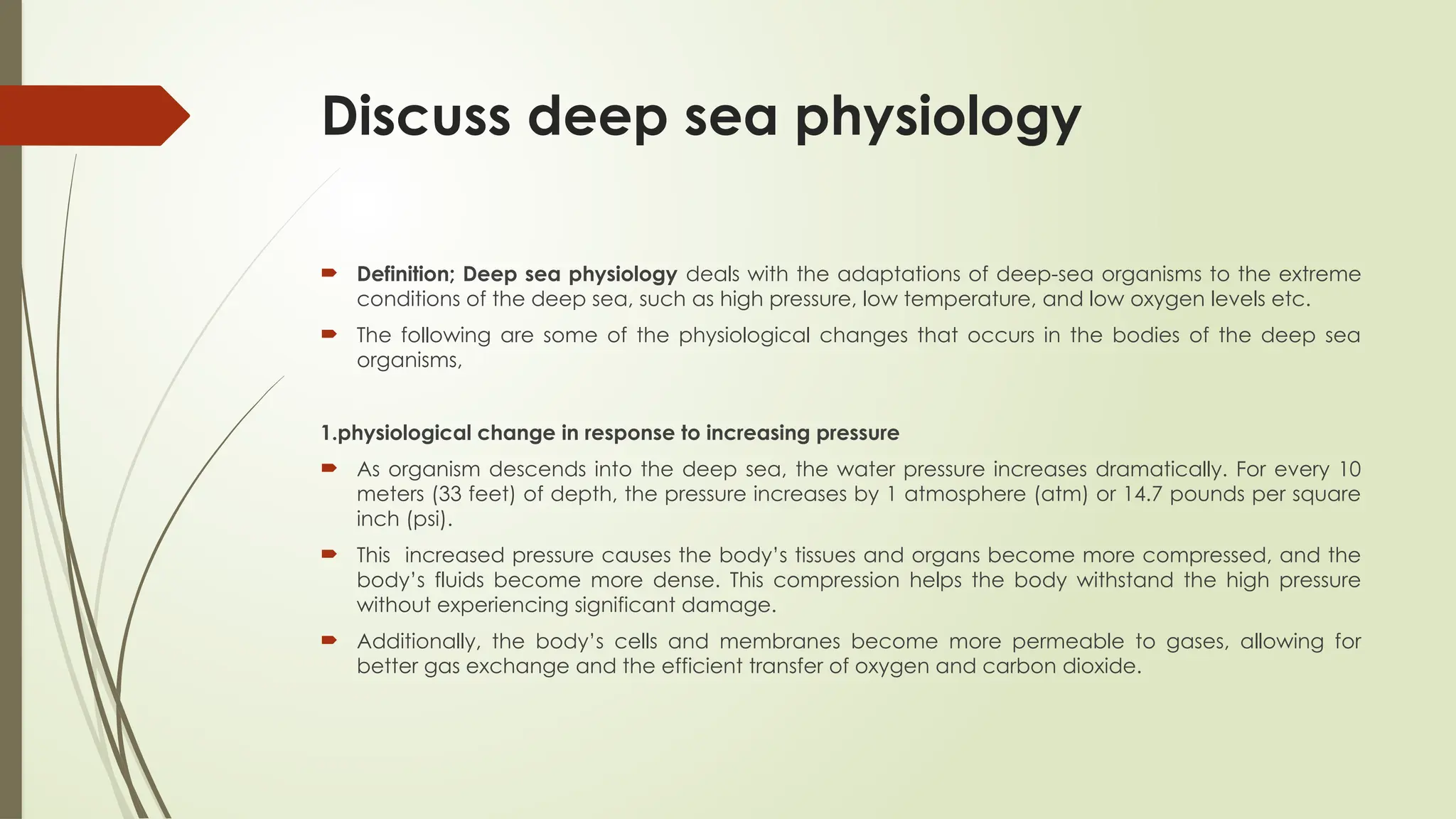 deep sea physiology for medical studenrs.pptx | Lung and Respiratory ...