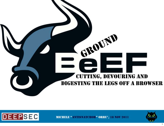 DeepSec2011_GroundBeEF | PPT