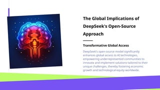 DeepSeek: A New Frontier in Artificial Intelligence | PPTX