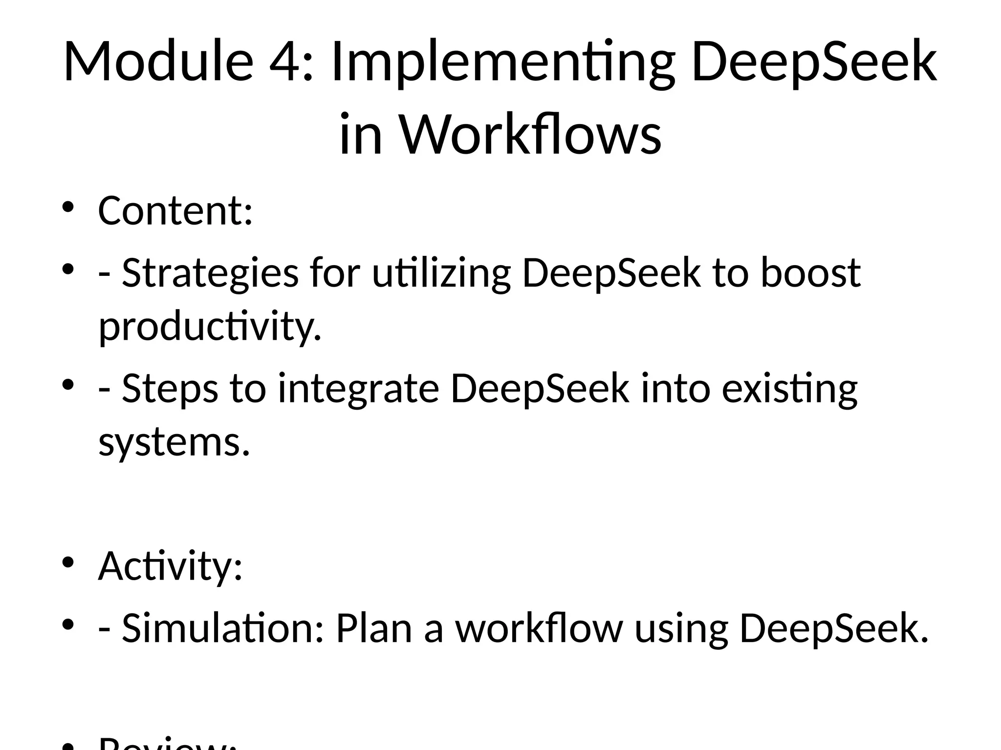 Introduction To DeepSeek Training Slides.pptx