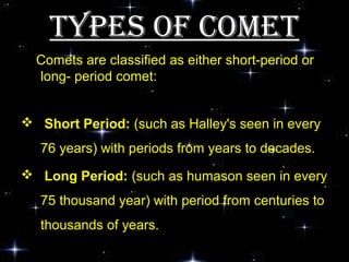 asteriods, meteors and comet | PPT