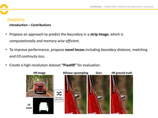 DeepStrip: High Resolution Boundary Refinement | PDF
