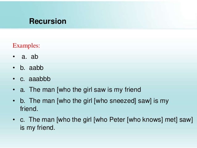 Deep structure and surface structure