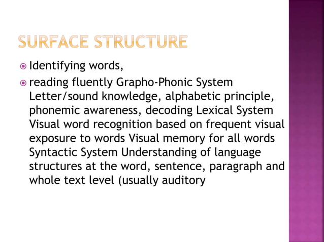Deep structure and surface structure.pptx | Geology | Science