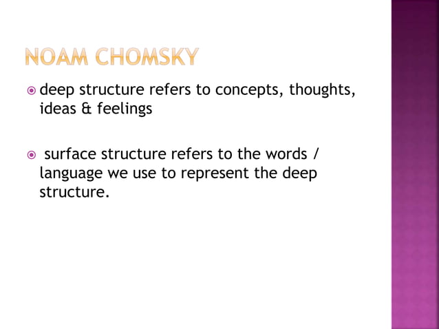Deep structure and surface structure.pptx | Geology | Science