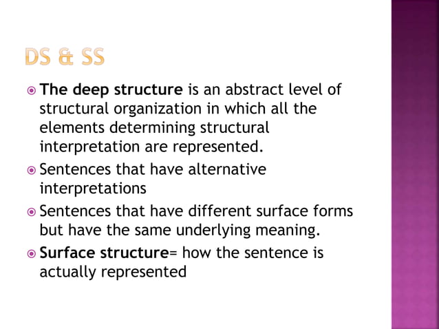 Deep structure and surface structure.pptx | Geology | Science