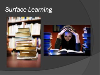 Deep & surface learning | PPTX