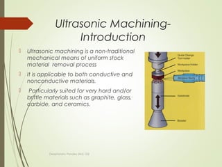 Ultra sonic Machining | POT