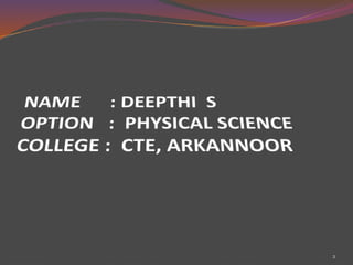 Deepthi | PPT