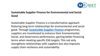Deep Tier Supply Chains- Revolutionize Finance for Sustainability.pptx