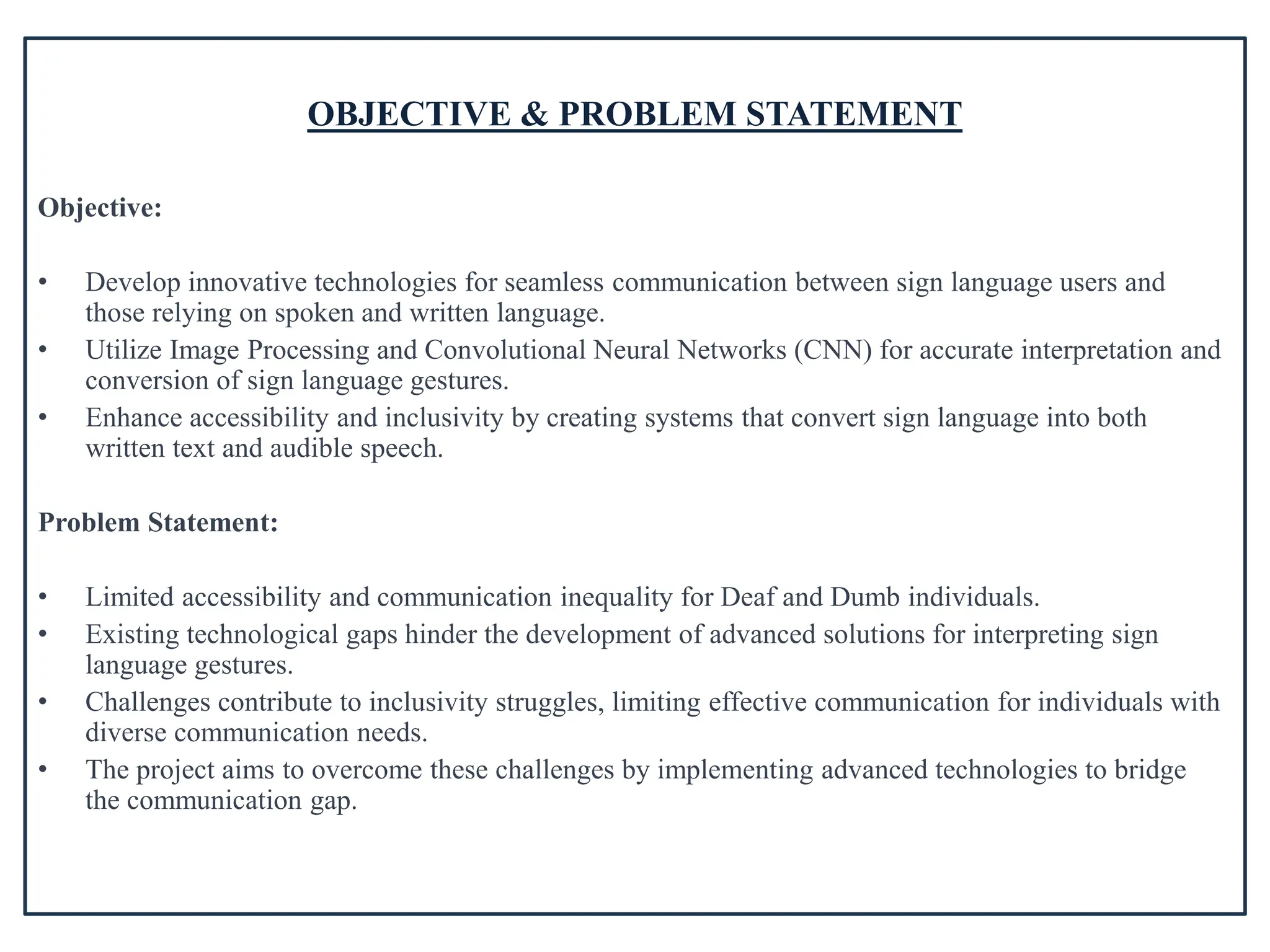 Presentation_Conversion of Sign language to text.pptx