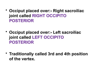 DEEP TRANSVERSE ARREST .pptx in obstetrics | PPTX