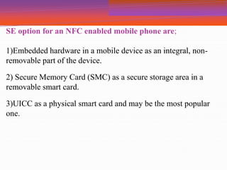 Near Field Communication (NFC Architecture and Operating Modes) | PPTX