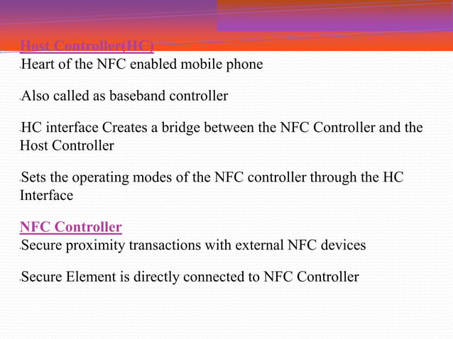 Near Field Communication (NFC Architecture and Operating Modes) | PPTX ...