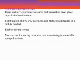 Near Field Communication (NFC Architecture and Operating Modes) | PPTX