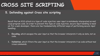 Deep understanding on Cross-Site Scripting and SQL Injection | PPT ...