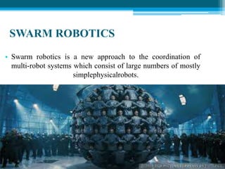 swarm robotics | PPTX