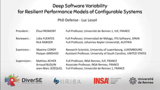 Deep Software Variability for Resilient Performance Models of Configurable Systems | PPT