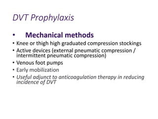 Deep vein thrombosis | PPT
